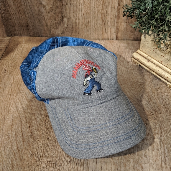 Accessories | Hammerhead Ale Baseball Cap Hat Distressed Raw | Poshmark
